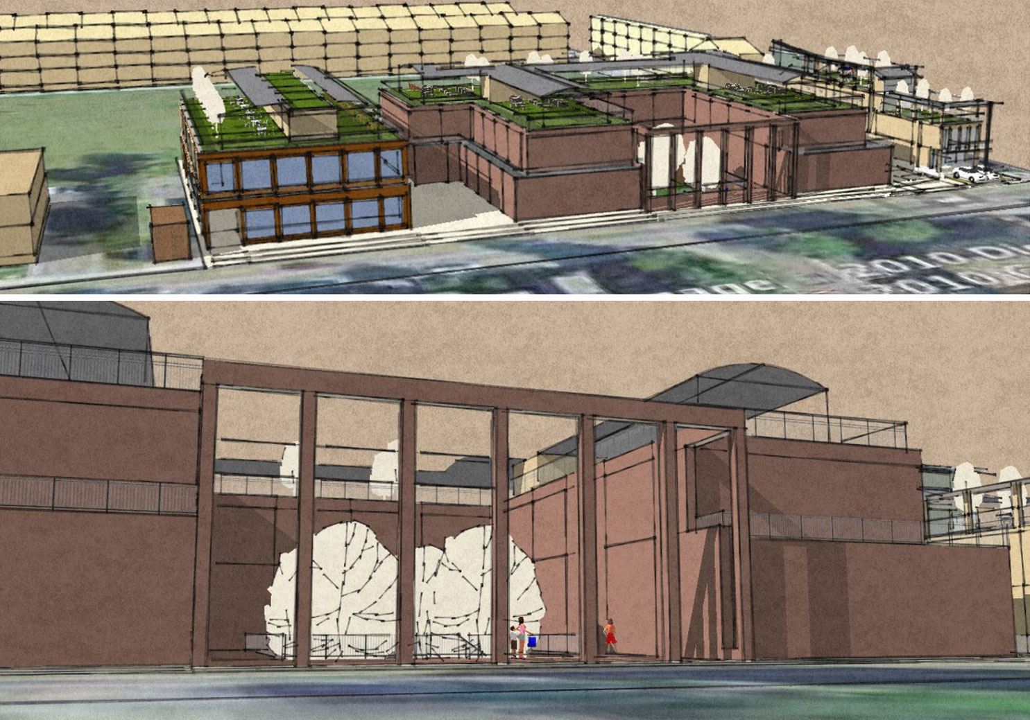 Joint Venture Development Presentation Drawing